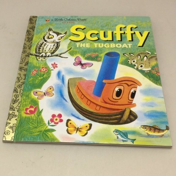 Toys | Scuffy The Tugboat A Little Golden Book Classic Reader Adventure ...